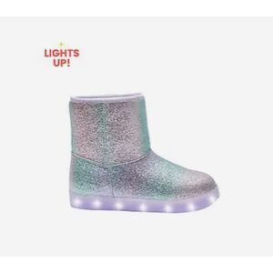 fabkids | Shoes | Fabkids Nwot Blue Purple And Green Metallic Shift ...